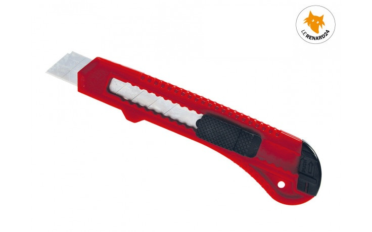 Couteau-cutter avec lame pré-découpé